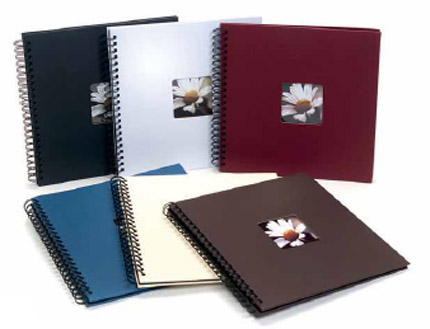 ALBUM A SPIRALE FLAIR III 30X30 40 PAGINE VELINE - FotoDiego